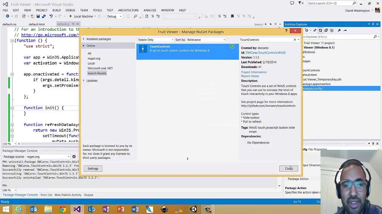 Tutorial: How to add pull to refresh to your Windows 8 HTML5 app - YouTube