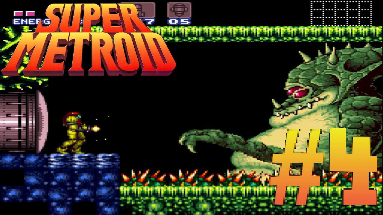 Super Metroid | Part 4 - "First Boss: Kraid" - YouTube
