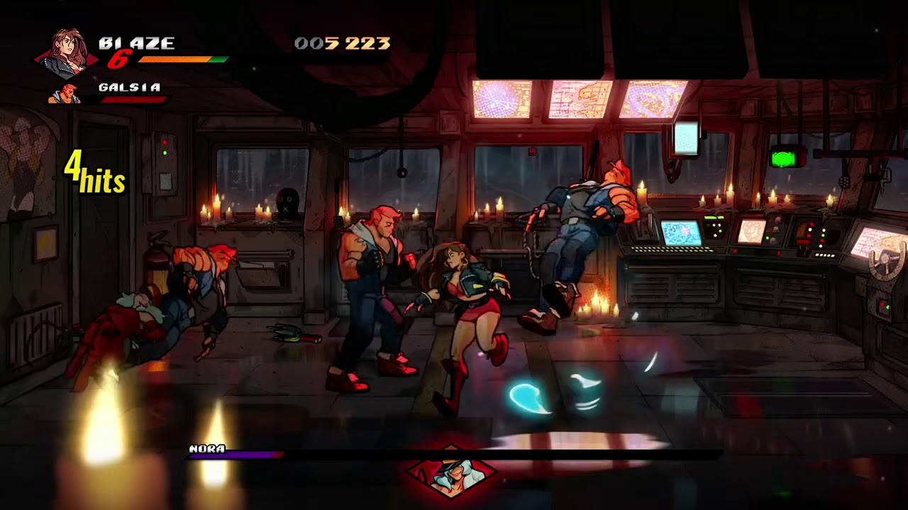 Streets of Rage 4 - Blaze vs. Nora Full End of Fight, Including ...