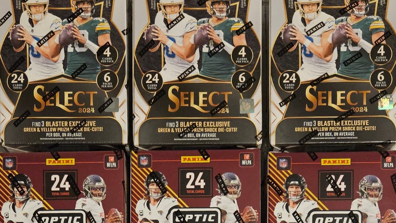 TBB CREW ELITE & PLUS - 2024 PANINI FOOTBALL BLASTER BOX BREAK - SELECT ...
