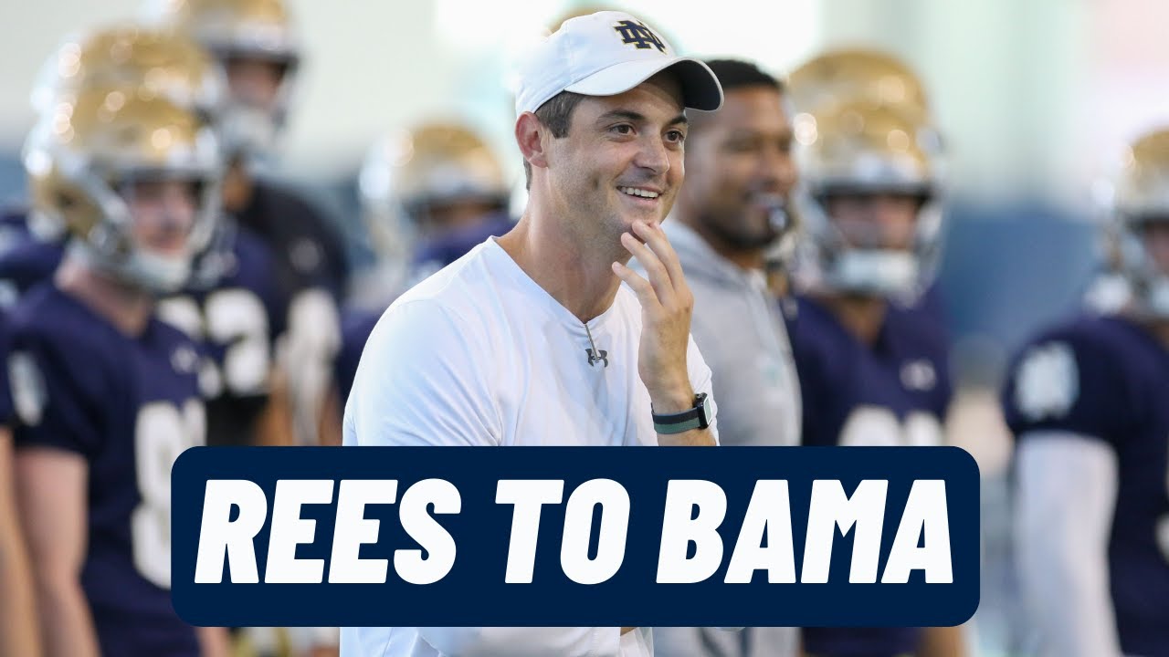 Reaction Tommy Rees Leaves Notre Dame For Alabama Win Big Sports