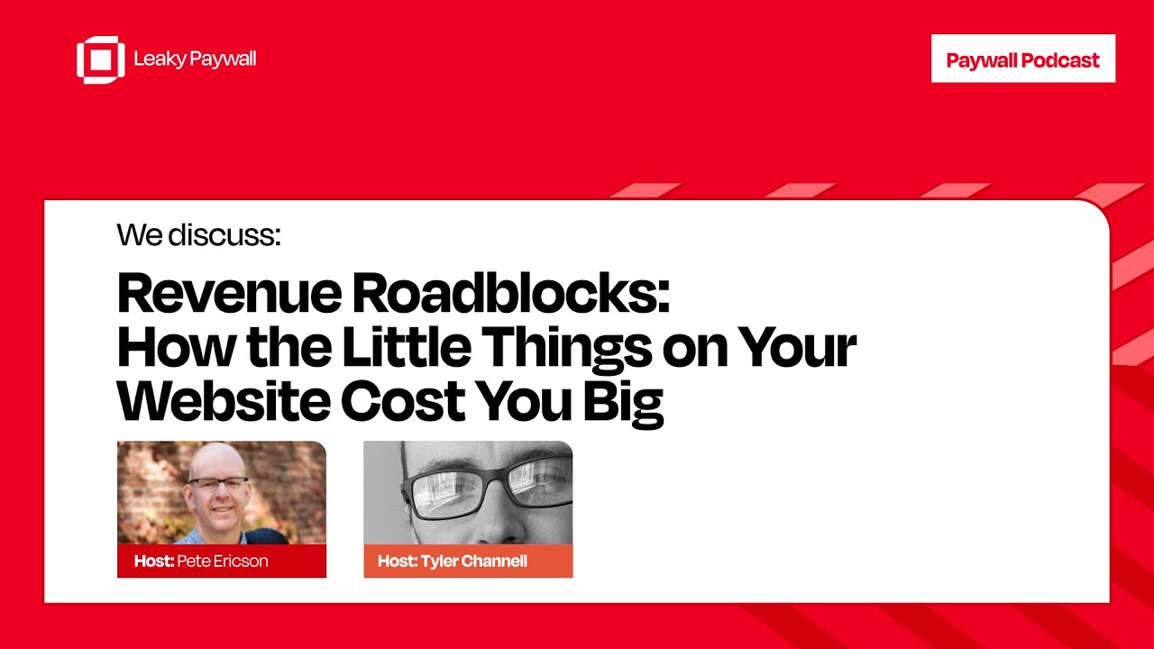 Revenue Roadblocks: How the Little Things on Your Website Cost You Big ...