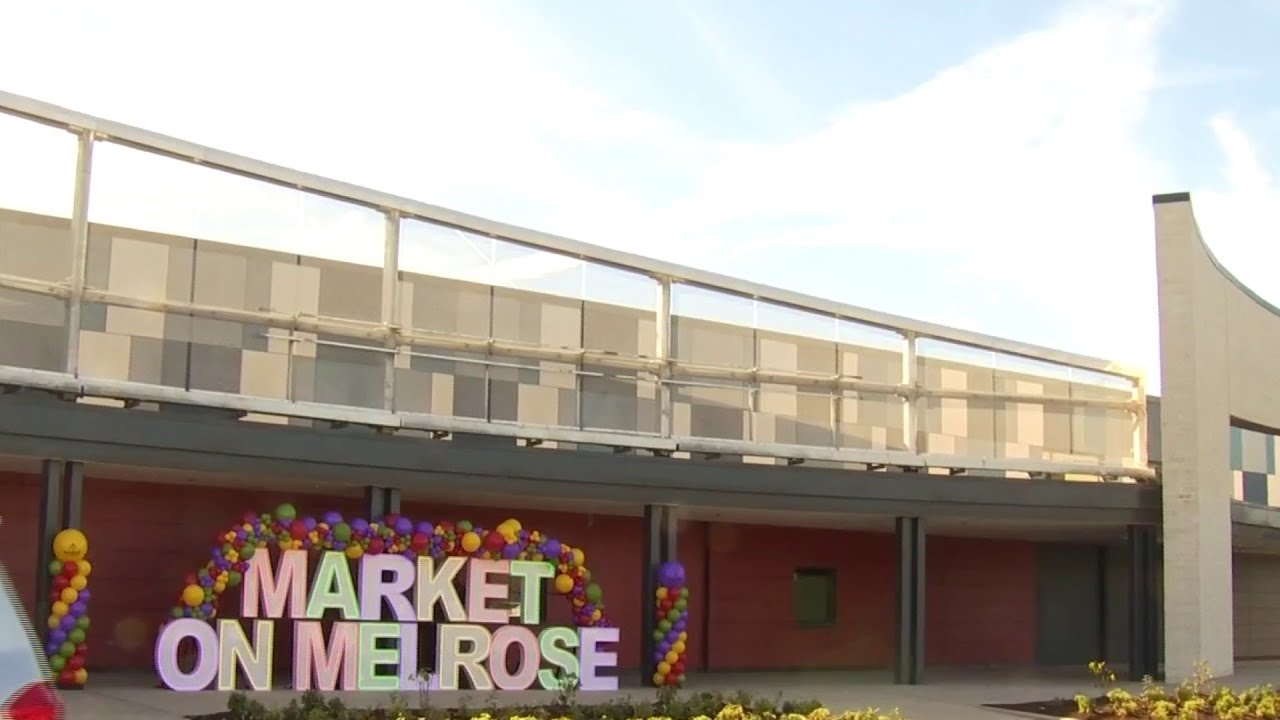 Market on Melrose opens for business - YouTube