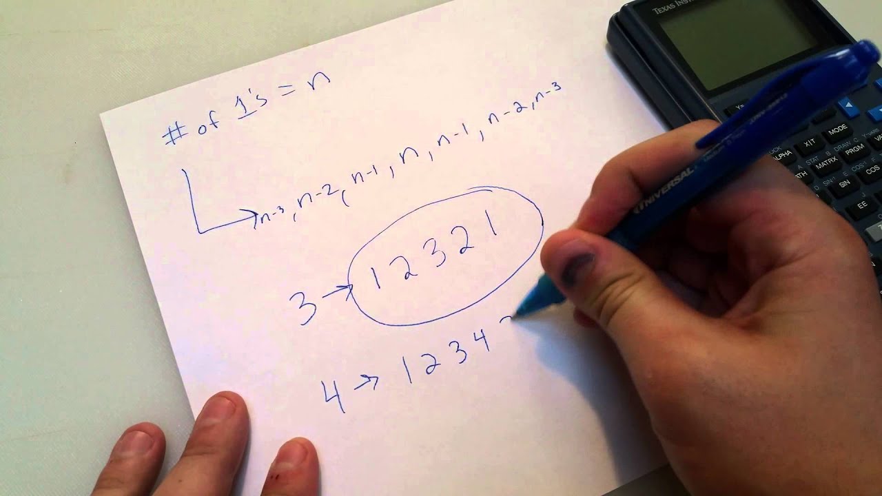 Cool Math Property with Multiplying Numbers with 1's as Digits: 11x11 ...