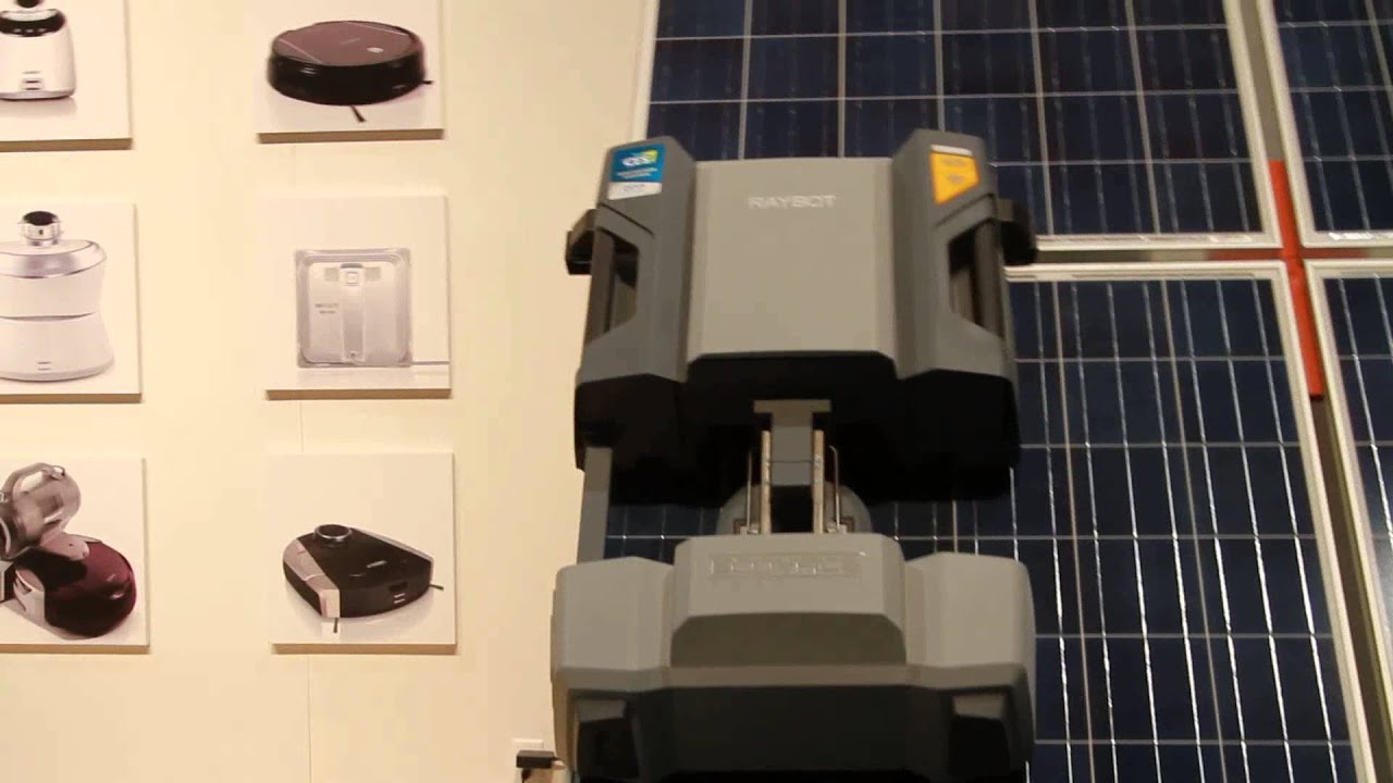 Solar Panel Cleaning Robot! - YouTube