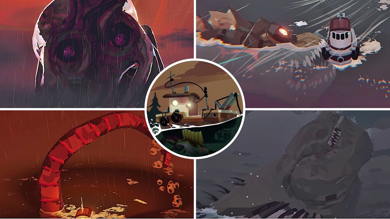 Dredge - Todas las Criaturas + Todos los Finales [2K] - YouTube