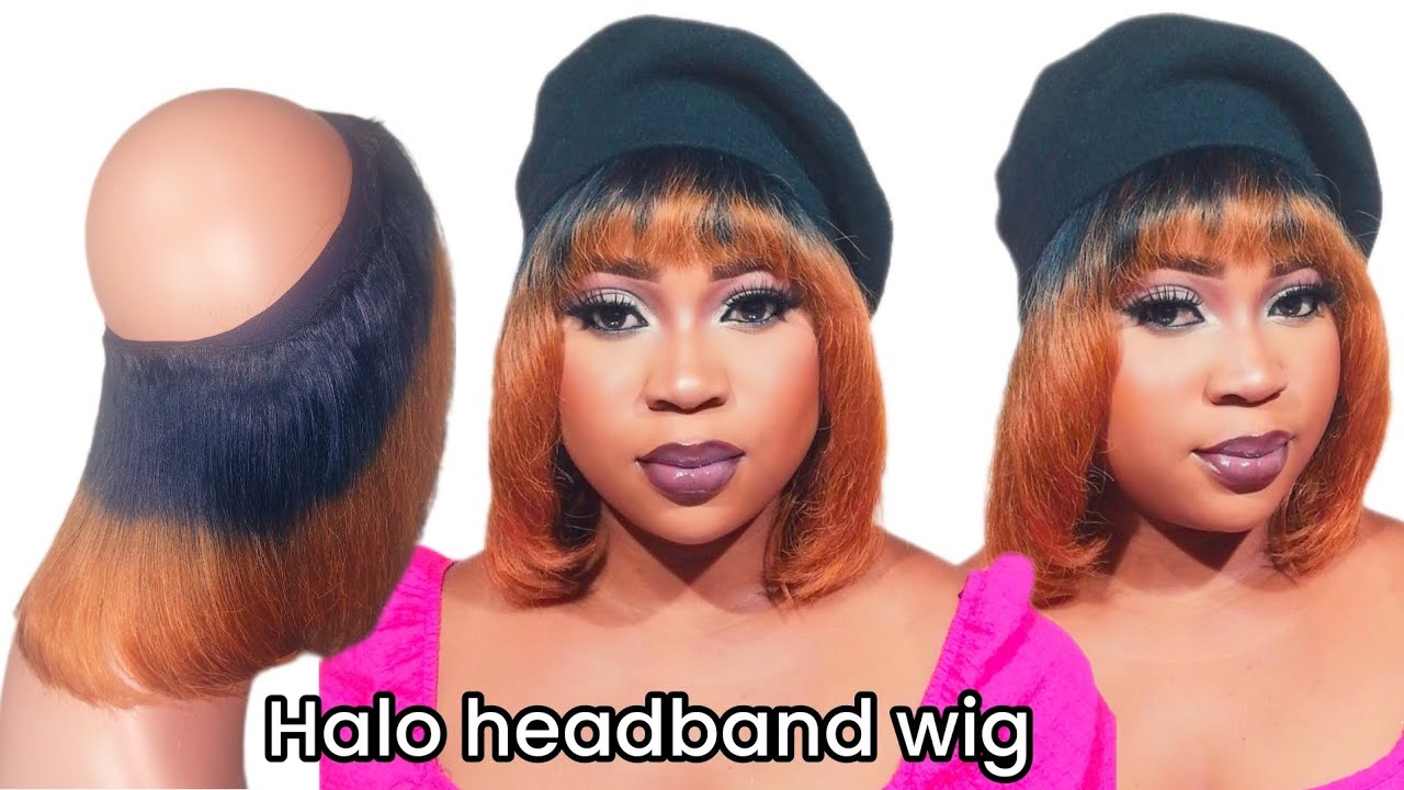 Diy Halo Headband Wig | Quick and Easy Headband Wig Tutorial for ...