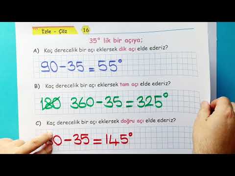 İZLE ÇÖZ-16 TEMEL GEOMETRİK KAVRAMLAR VE ÇİZİMLER PROBLEMLER