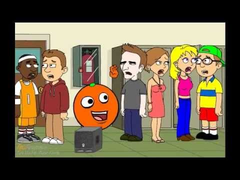 The Annoying Orange Blasts His Music Out Loud And Gets Lunch Detention ...