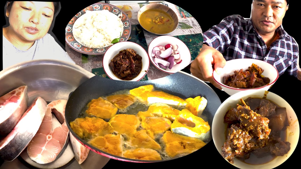 Pork Curry Nepali Style | Fish Fry | Nepali Food Vlog | @gurungdaju ...