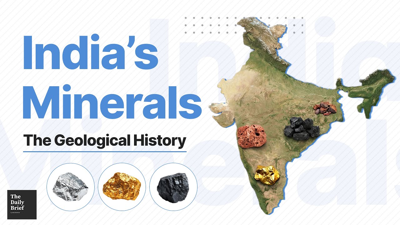 The Story behind India’s Mineral map | The Daily Brief #379 - YouTube