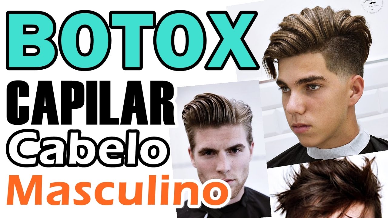 BOTOX Capilar Para CABELO MASCULINO ( Dicas ) - YouTube