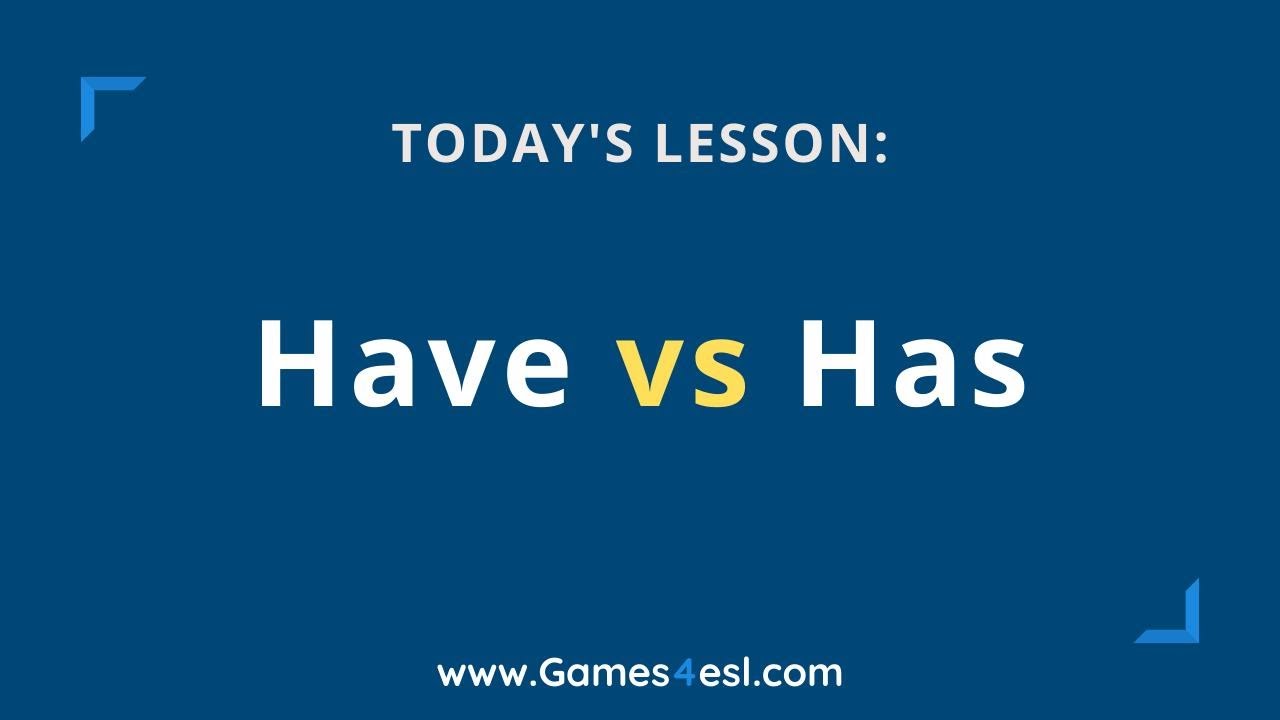 Verbo HAVE / HAS en inglés | Aprende a usarlo desde cero (Clase 1 ...