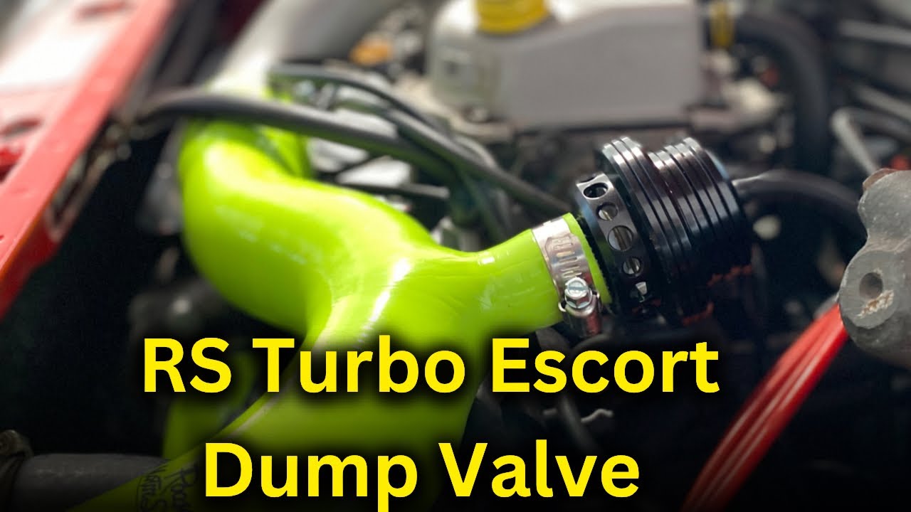 Escort RS Turbo gets it’s first dump valve - dump valve sound - YouTube