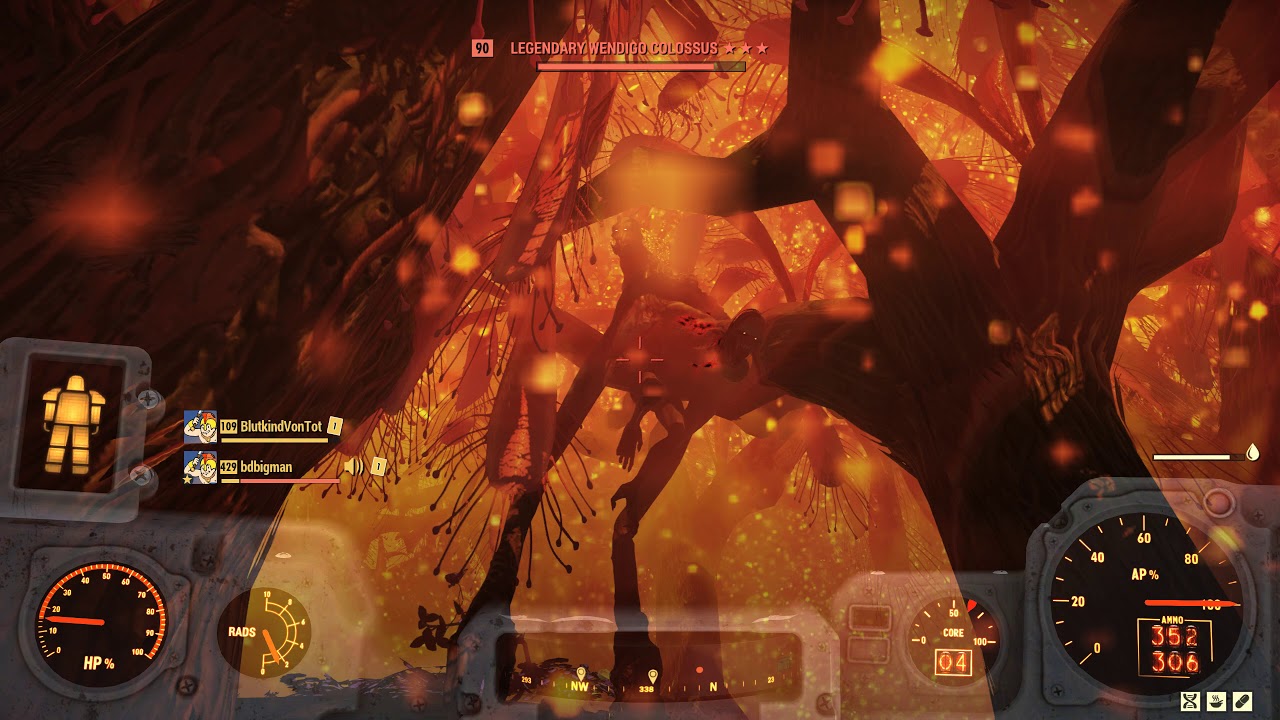 Fallout 76 2020 06 19 19 33 47 01 Wendigo C stuck easy kill - YouTube