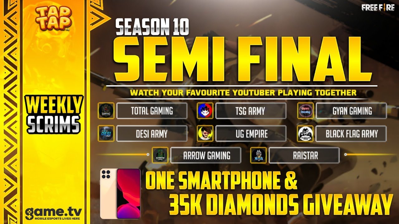 Game.Tv Competitive Scrims | SEMIFINALS | A Positive Platform for ...