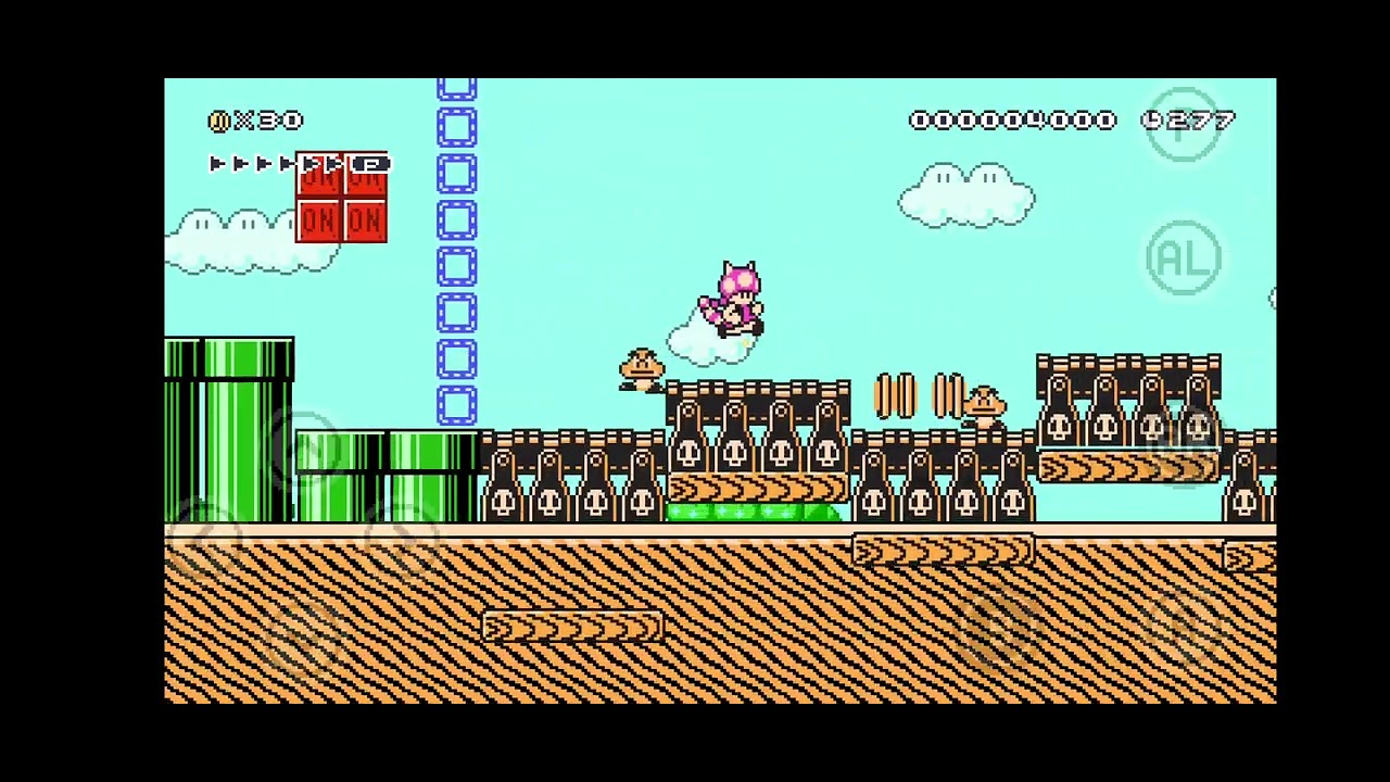pequeño gameplay de mario maker engine - YouTube