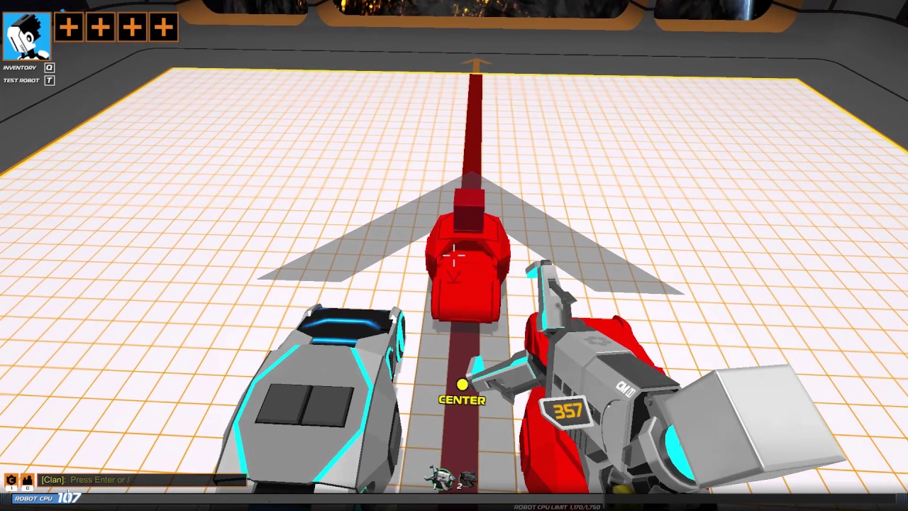 Robocraft Quick entry level robot build plus two battles. - YouTube