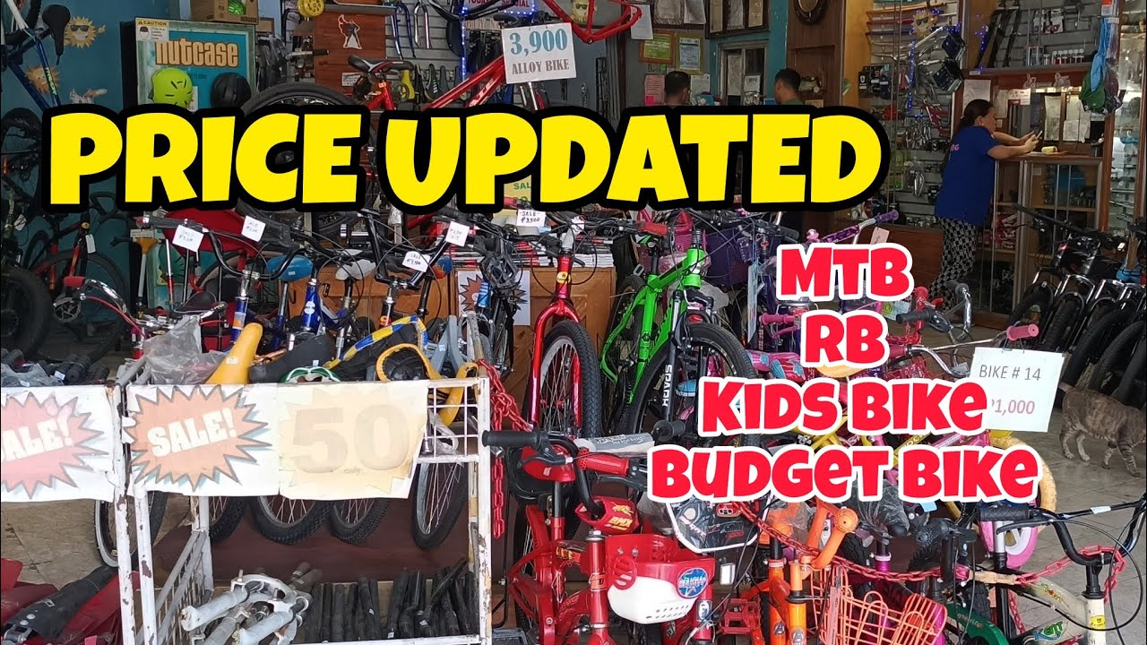 BICYCLE PRICE UPDATED SA FORT BICOL TRADING BIKE SHOP - YouTube