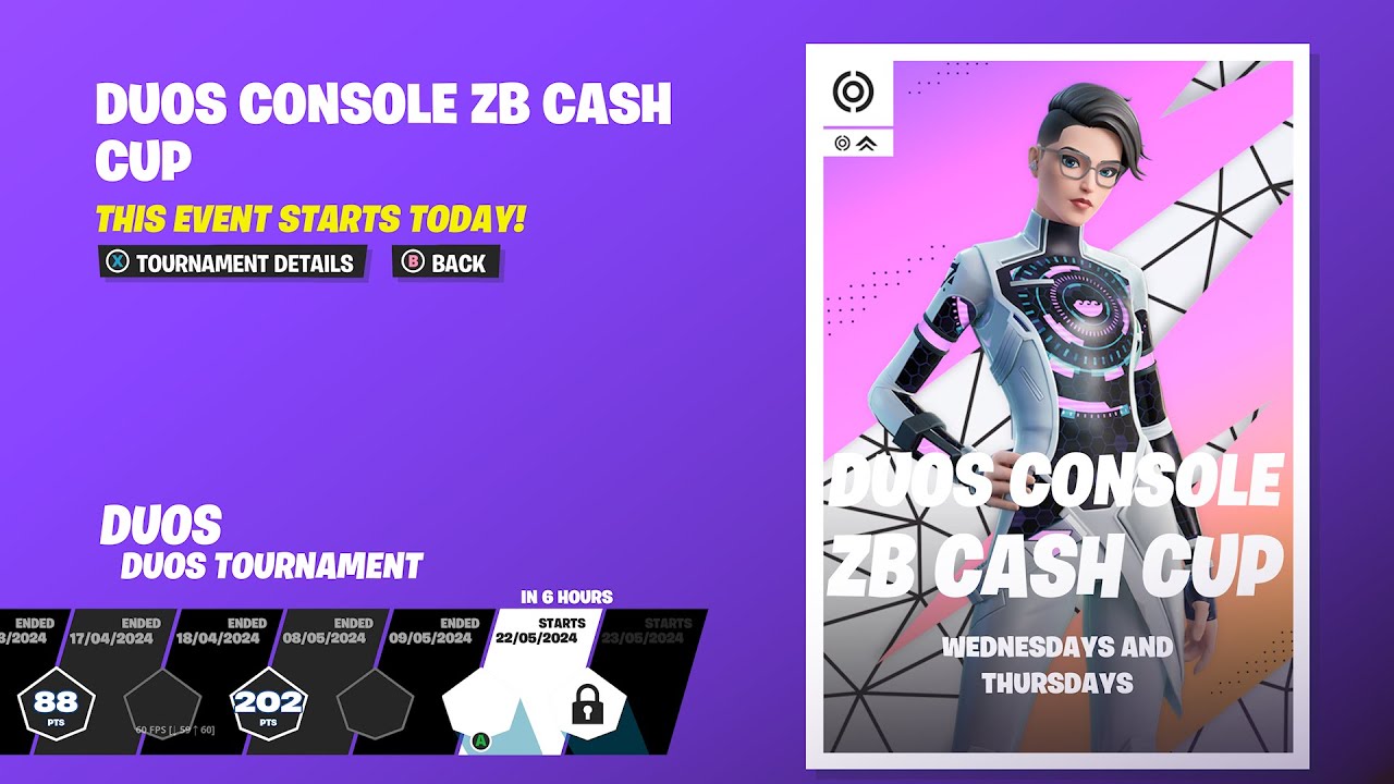 🔴LIVE FORTNITE DUOS CONSOLE CASH CUP #fortnite #fortnitecompetitive ...
