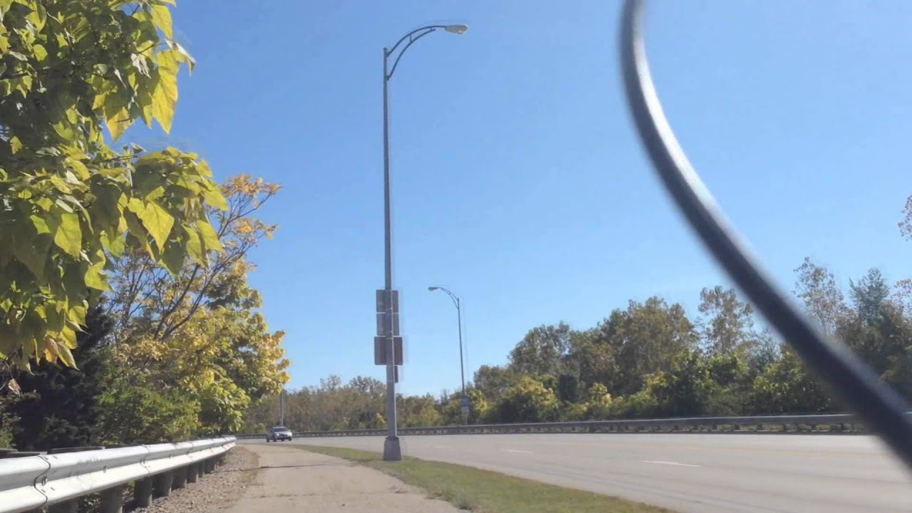 A 'Bike View' of I 670 Trail - Cleveland Ave to Alum Creek Trail ...