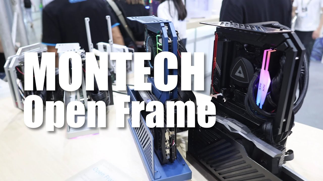 Montech Open Frame Chassis - Computex 2023 - YouTube