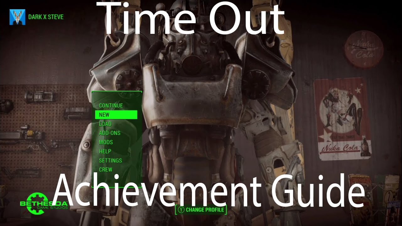 Fallout 4 Contraptions Workshop - Time Out - Achievement Guide - YouTube