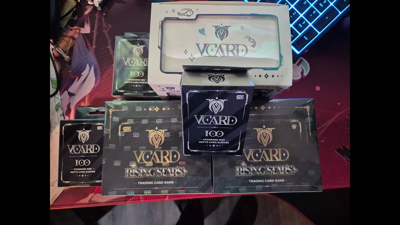 VCard TCG Pack Opening | Let's get some good pulls! - YouTube