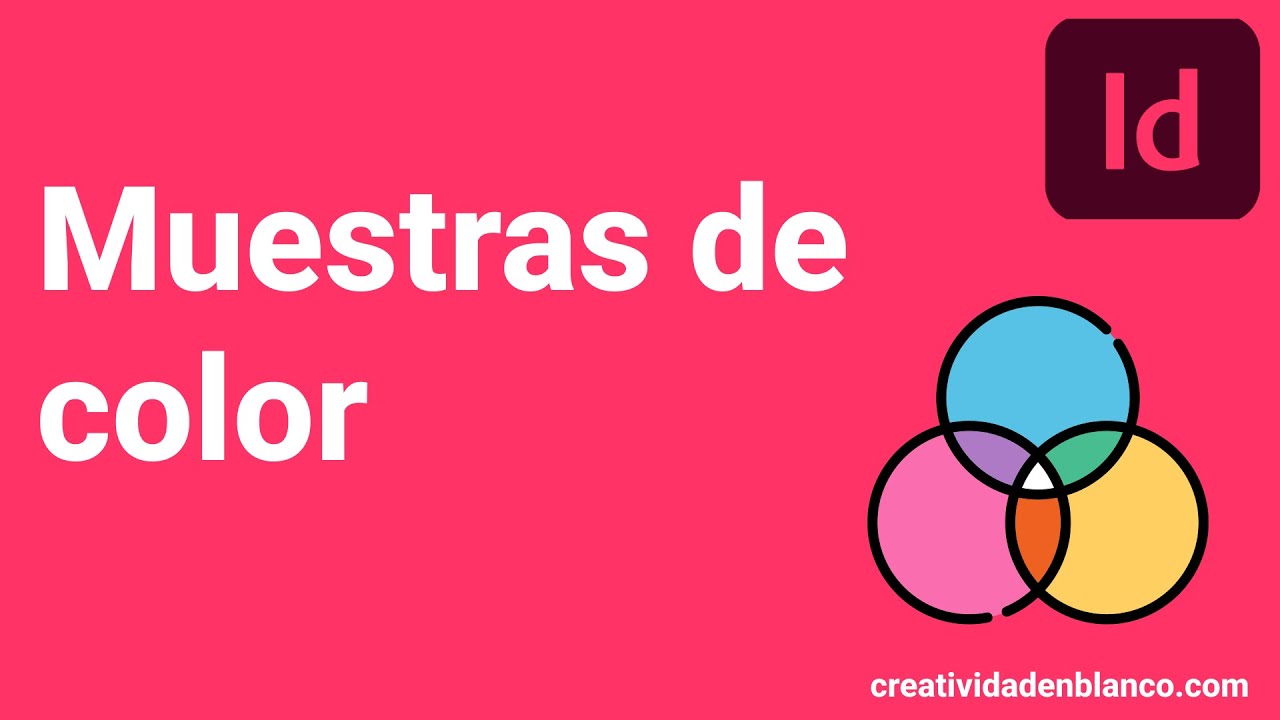 Muestras de Color Indesign - YouTube