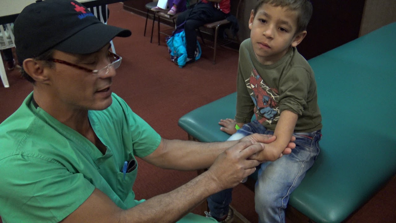 IMAHelps Evaluates Boy With Radial Club Hand: 2017 Paraguay Medical ...