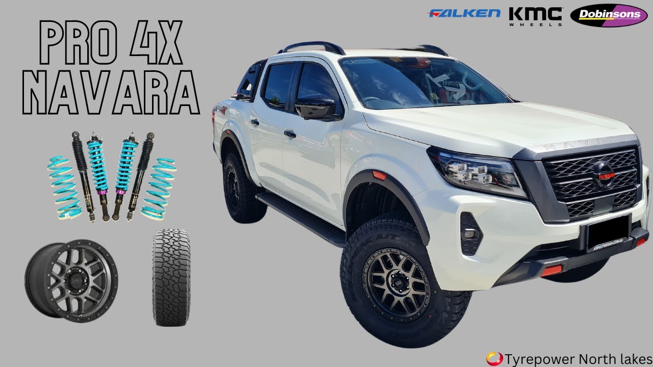 Nissan Navara PRO 4X - Dobinsons Lift, Wheels and Tyres - YouTube