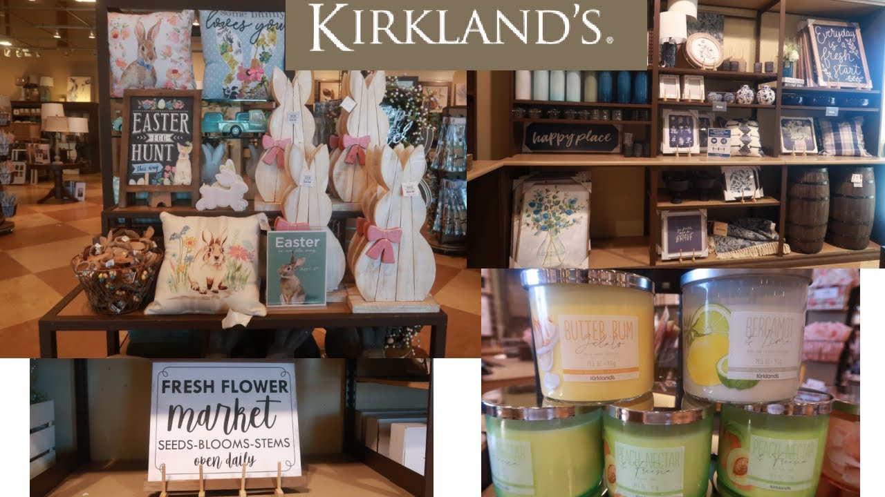 KIRKLANDS HOME DECOR & SPRING 2021 - YouTube