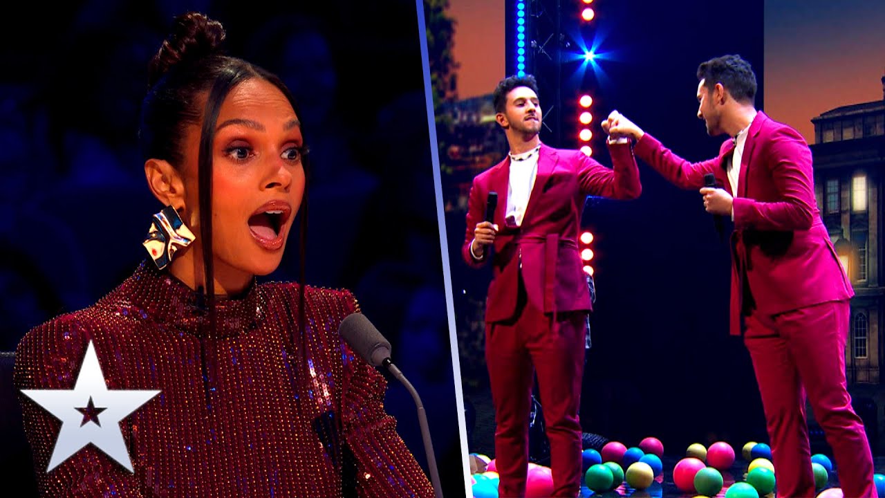 DOUBLE TROUBLE! Les French Twins WOW with MODERN MAGIC | BGT: The ...
