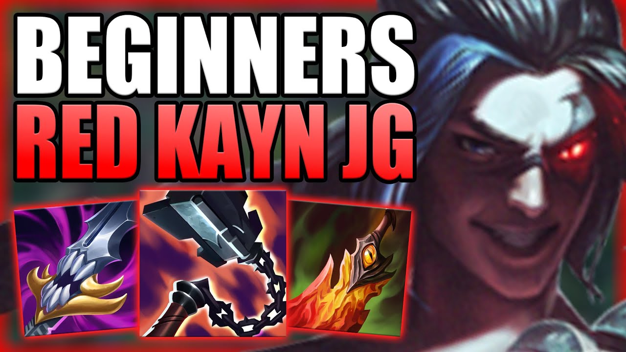 HOW TO PLAY RED KAYN & CARRY FOR BEGINNERS IN S12! - Best Runes/Builds ...