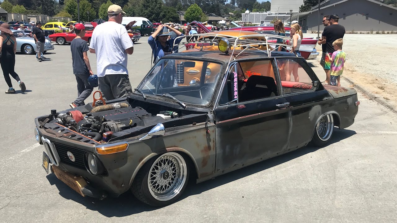 ‘71 BMW 2002 LS1 Turbo Swap Stance Build - YouTube