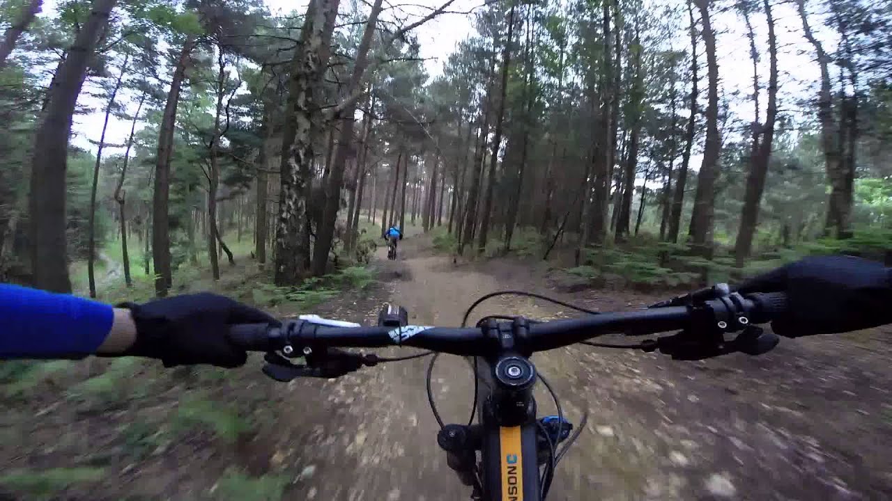 Swinley Forest Red 15 Crash! - YouTube