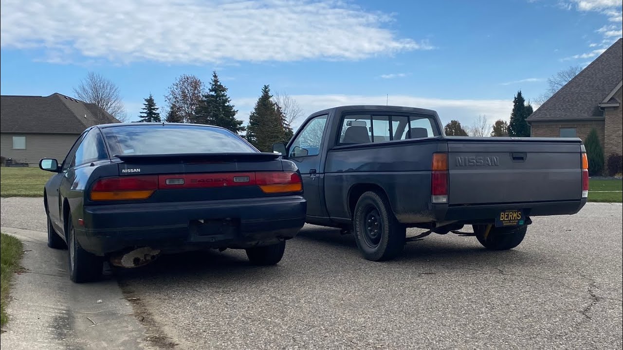 My project car and my daily! (Big Nissan guy) - YouTube