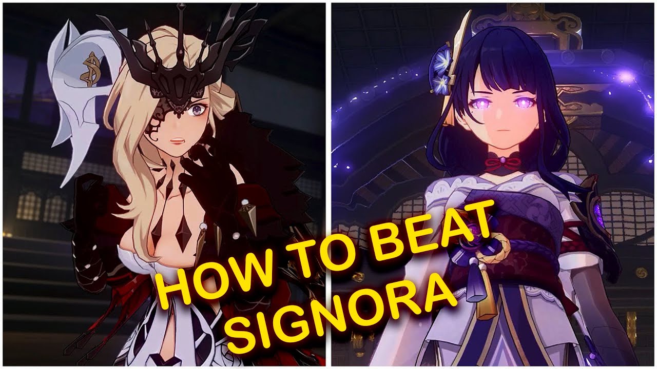 3 EASY Tips on how to defeat La Signora Boss | Genshin Impact - YouTube