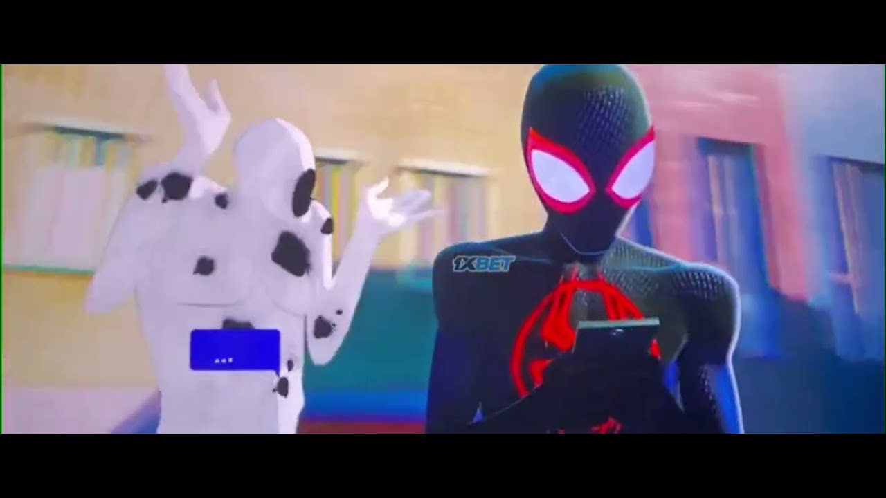 Spiderman Across the spiderverse miles Morales meets "The spot" - YouTube