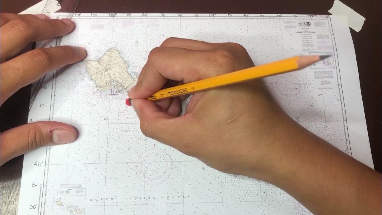 Navigational Chart Plotting - YouTube