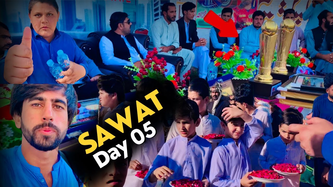 Sawat tour day 5 | Big final match | Pakistan Tape ball cricket ...