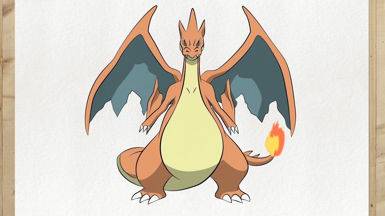 COMO DESENHAR O MEGA CHARIZARD Y 🔥 | Pokémon | Tutorial de Desenho | Primo Desenhos - YouTube