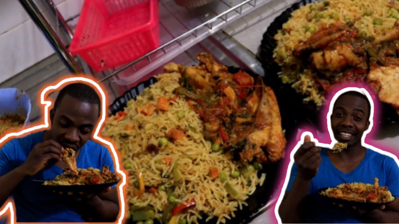HOW TO COOK THE BEST VEGETABLE RICE AND THE YUMMIEST CHICKEN STEW - YouTube