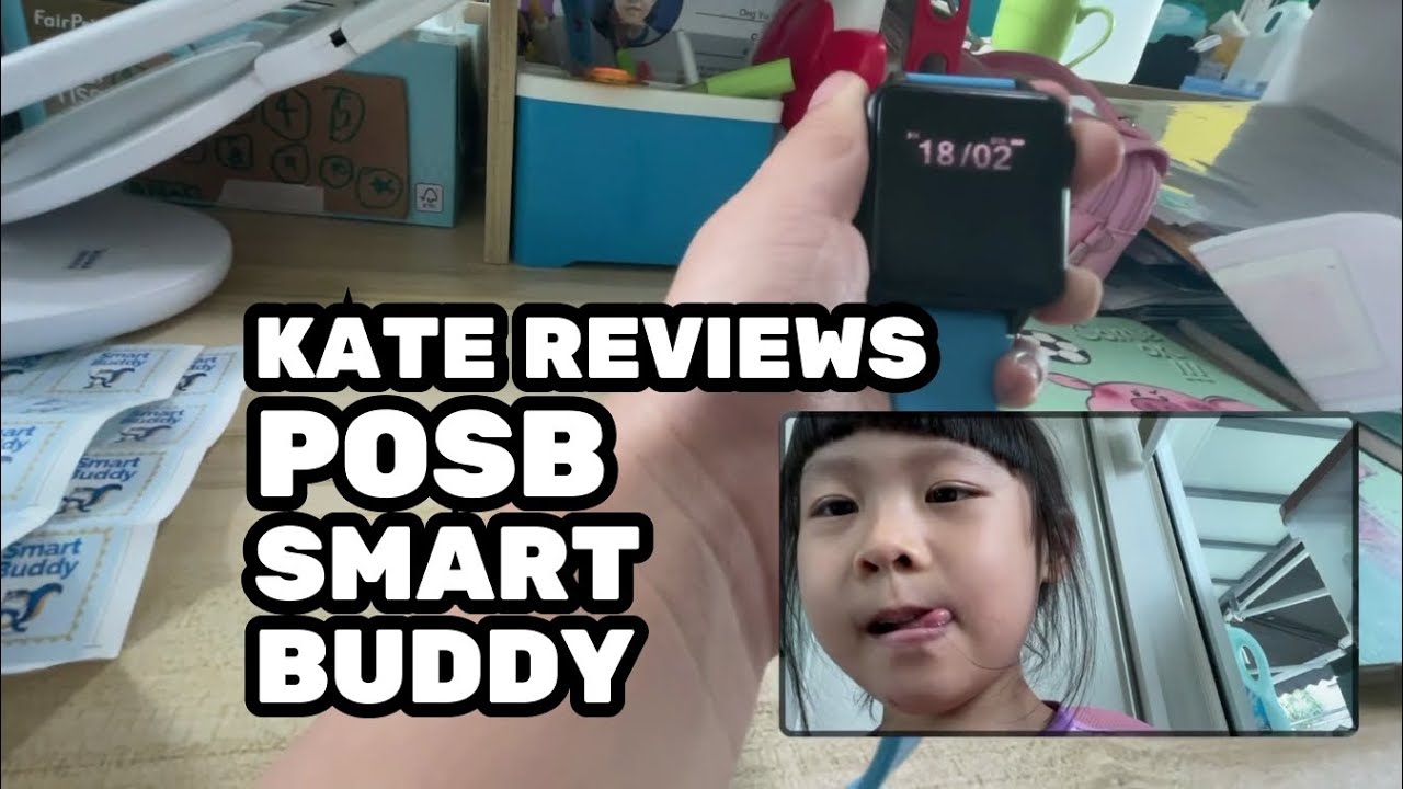 Review of POSB SmartBuddy watch & stamp savings programme - YouTube