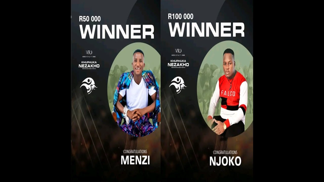 Unjoko and Menzi: Winners at Khuphuka Nezakho 2024 Maskandi Music ...