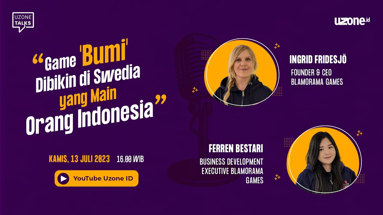 UZONE TALKS - GAME FOR A BETTER FUTURE! 🌍 - YouTube