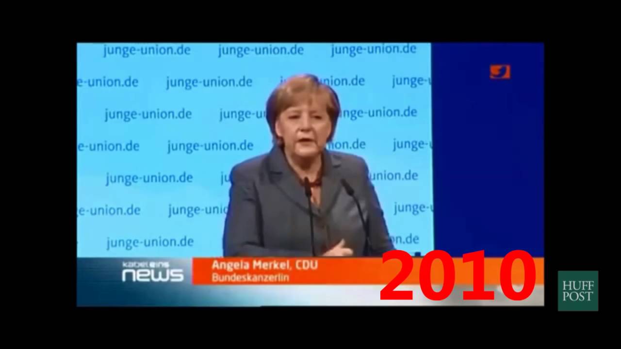 Merkels Aussagen zu Multikulti im Jahr 2000 und 2010 - YouTube
