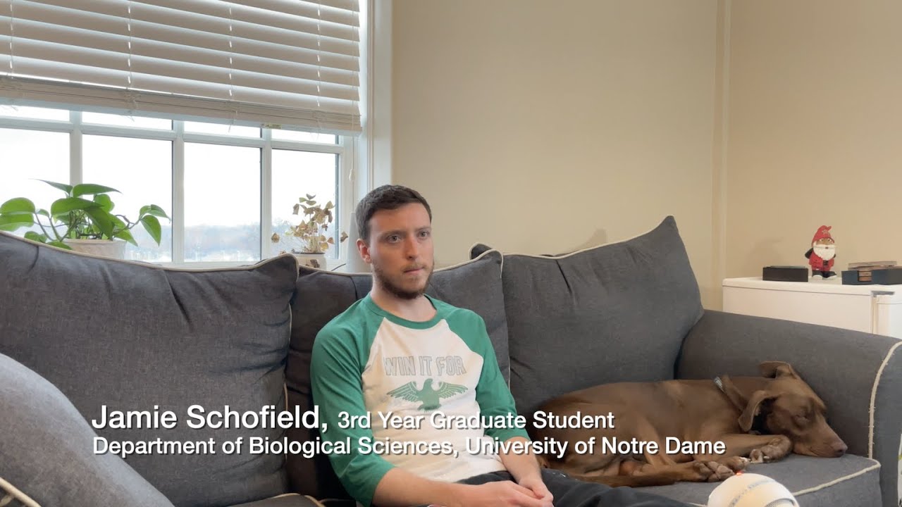 ND Biological Sciences Graduate Student Profile: Jamie Schofield - YouTube