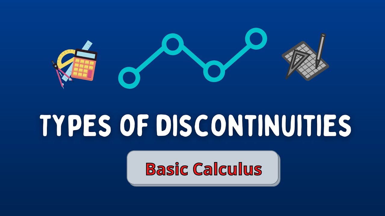 Types of Discontinuities (Basic Calculus) - YouTube