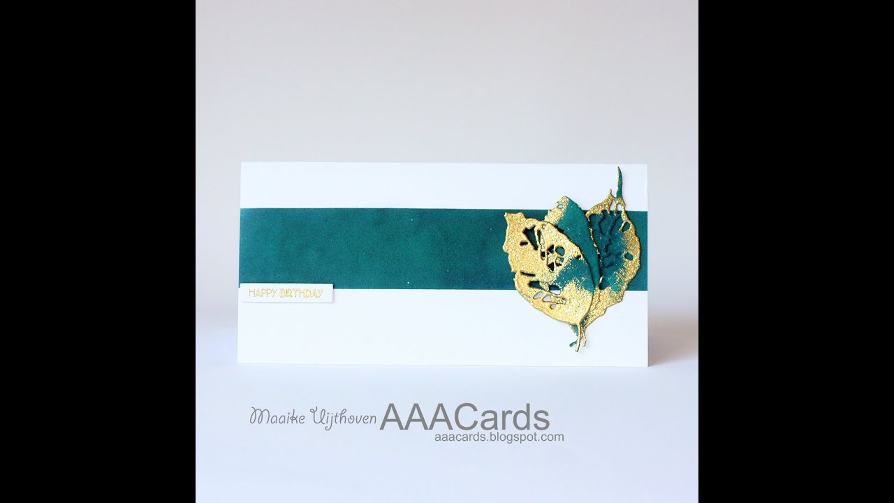 AAA CAS Card Challenge #233 Teal and Gold - YouTube